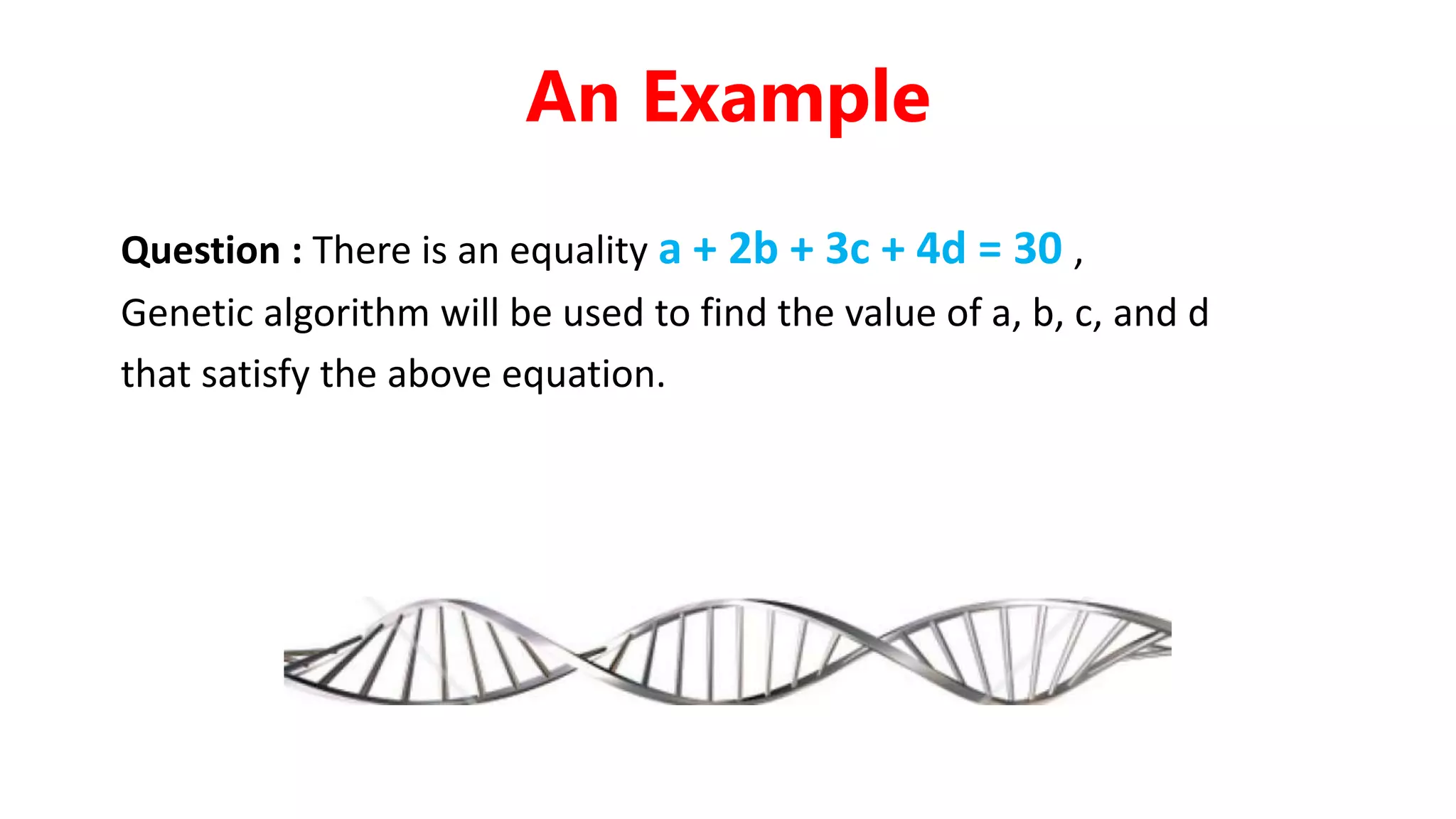 Genetic algorithm | PPTX