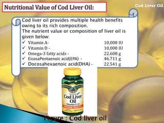 Cod Liver Oil | PPTX