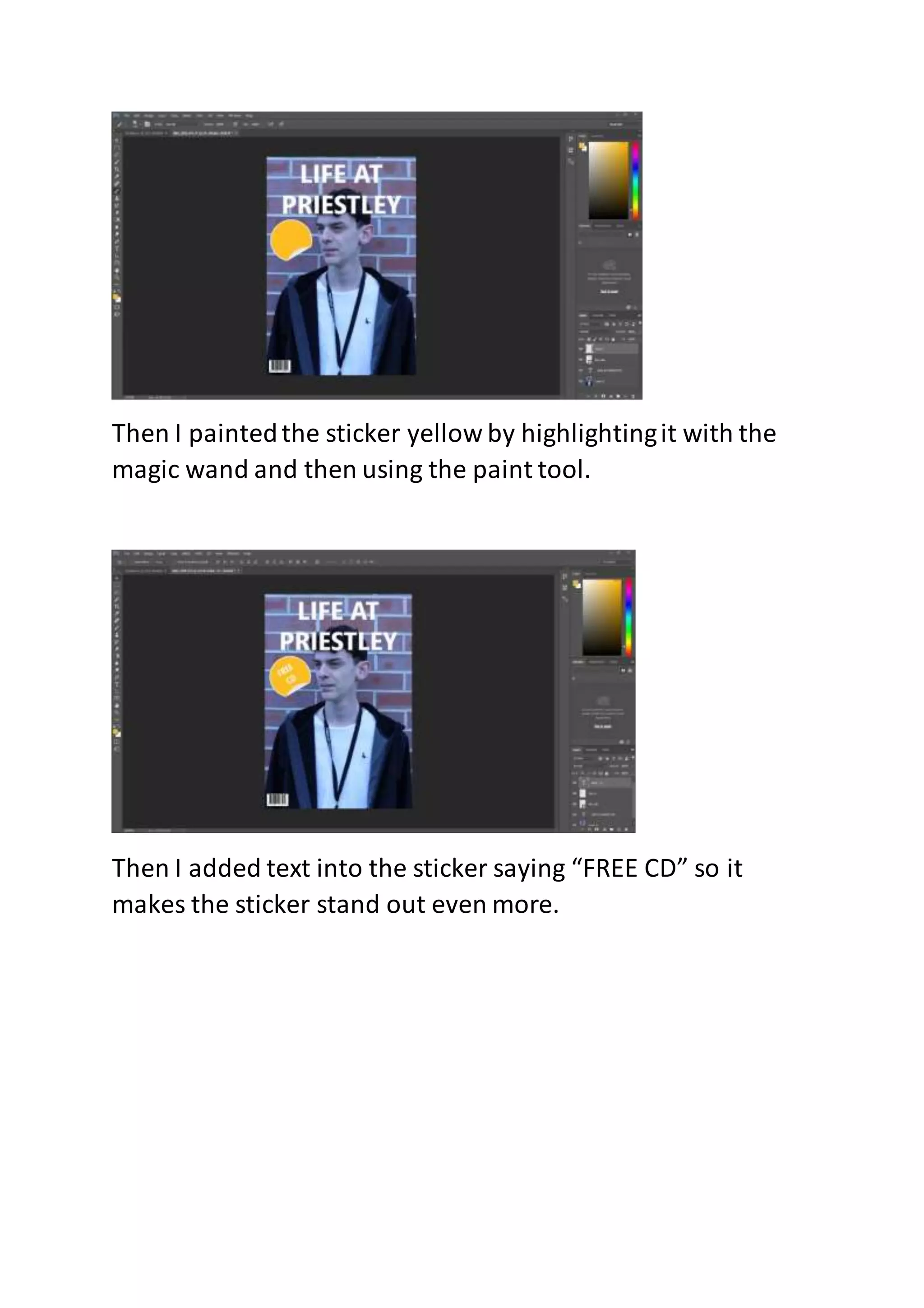 Screenshots For Photoshop | DOCX