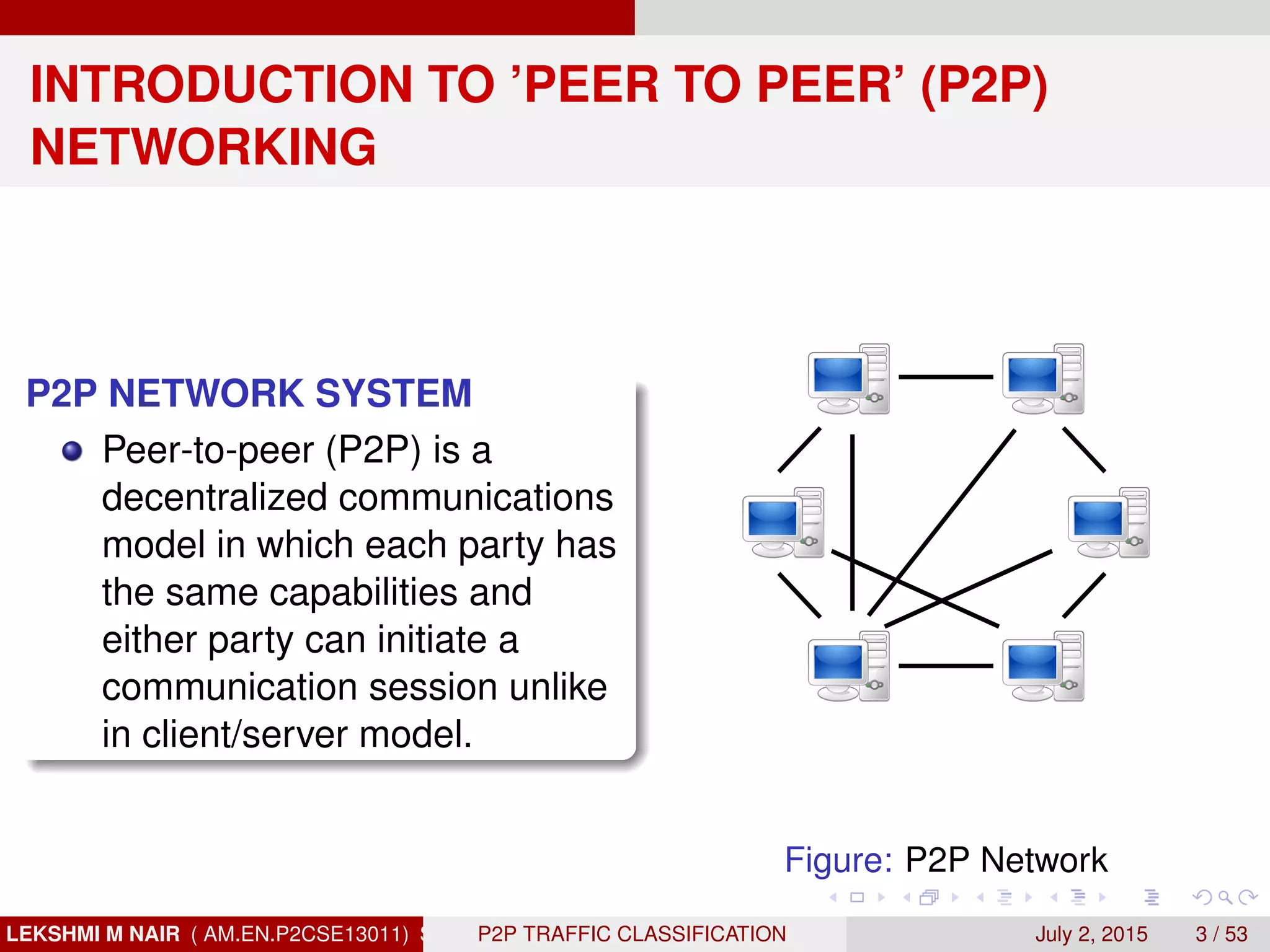 P2P Netwok Traffic Classification | PDF | Information and Network Security | Computing