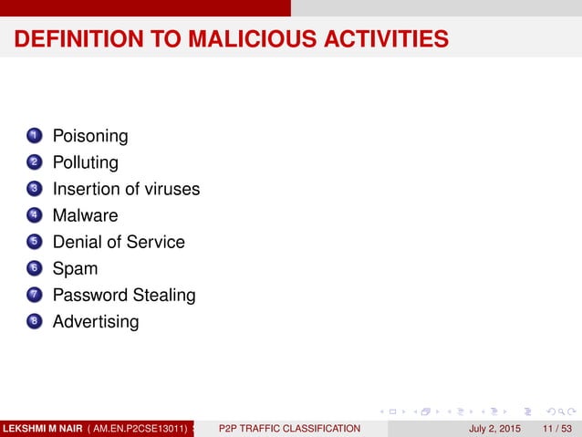 P2P Netwok Traffic Classification | PDF | Information and Network Security | Computing