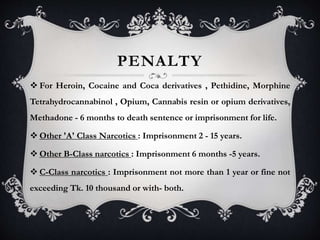 The Narcotics Control Act,1990 | PPTX