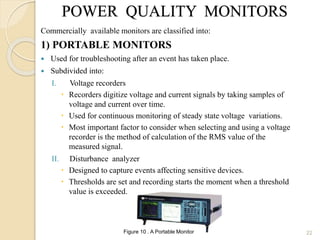 Power Quality and Monitoring | PPTX