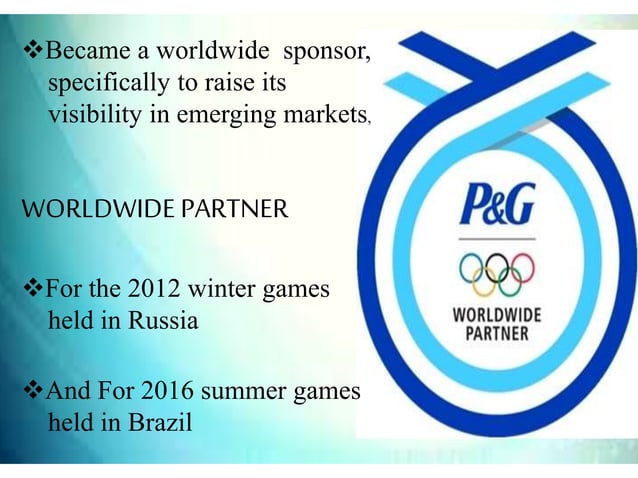 Procter And Gamble : Marketing capabilities | PPTX