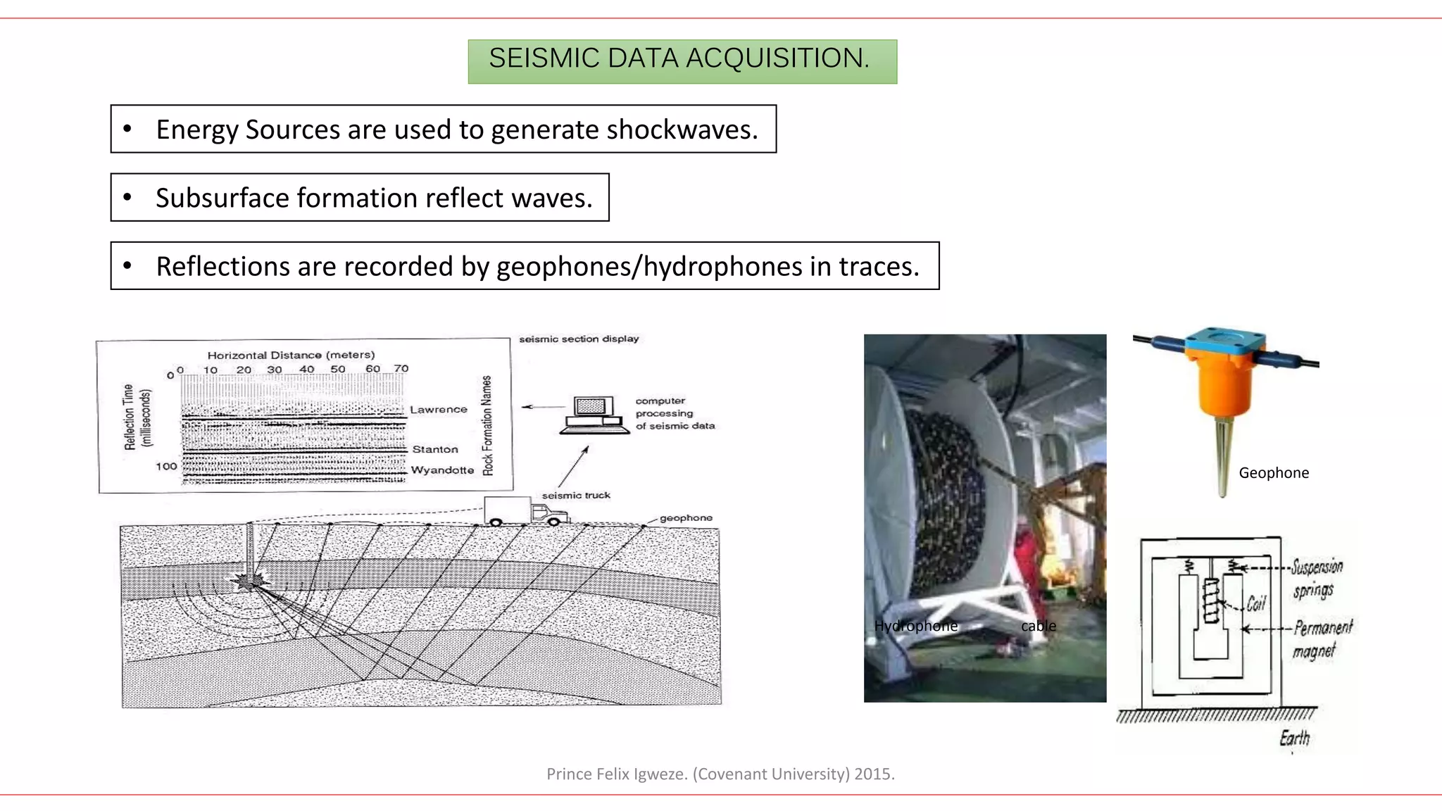 Overview of a geophysicist workflow. | PPTX