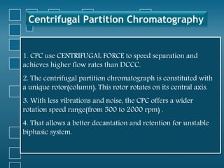 counter current chromatography | PPTX