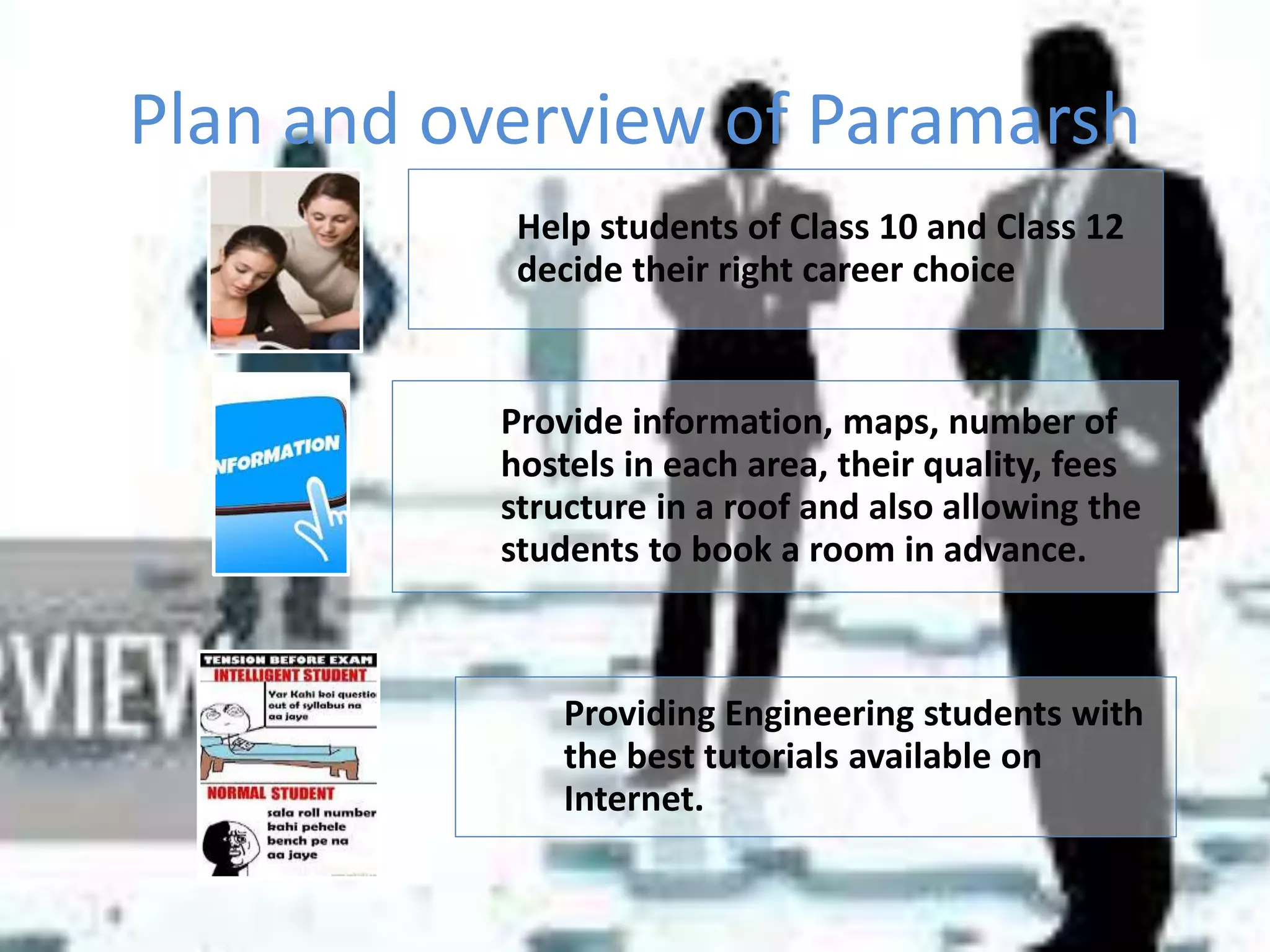 Paramarsh - Ready to help | PPTX