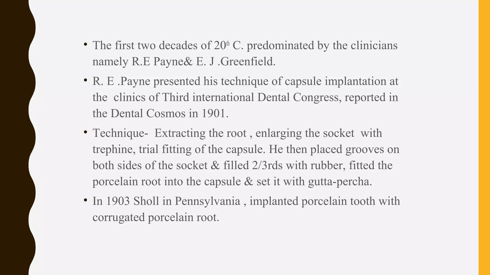 introduction to dental implants | PPT