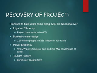 Sardar Sarovar Dam, Gujarat, India. | PPTX