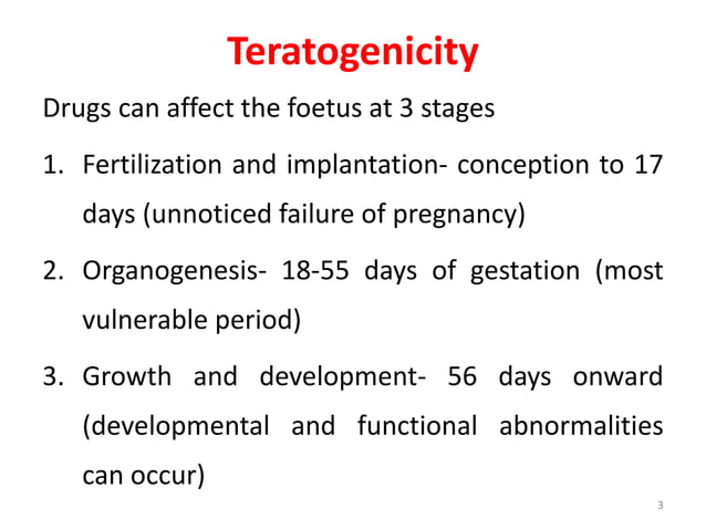 Screening methods for Teratogenicity | PPTX