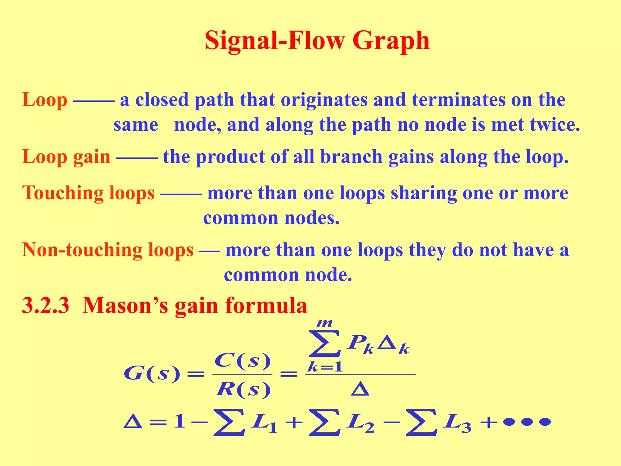 SIGNIFICANCE OF BLOCK DIAGRAM AND SIGNAL FLOW GRAPH IN CONTROL SYSTEM ...