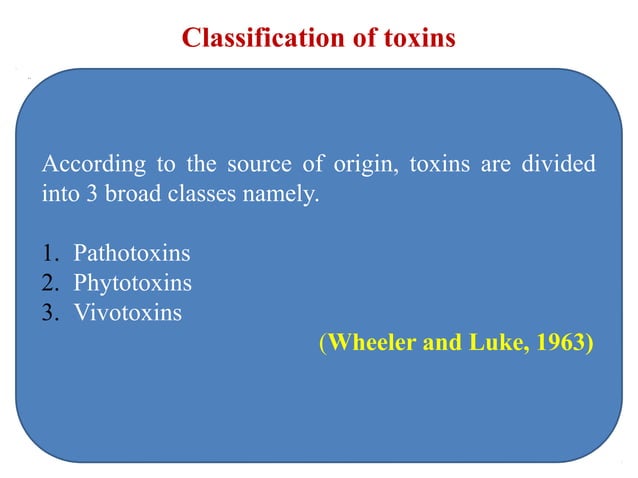 Role of Toxins in Plant Pathogenesis | PPT