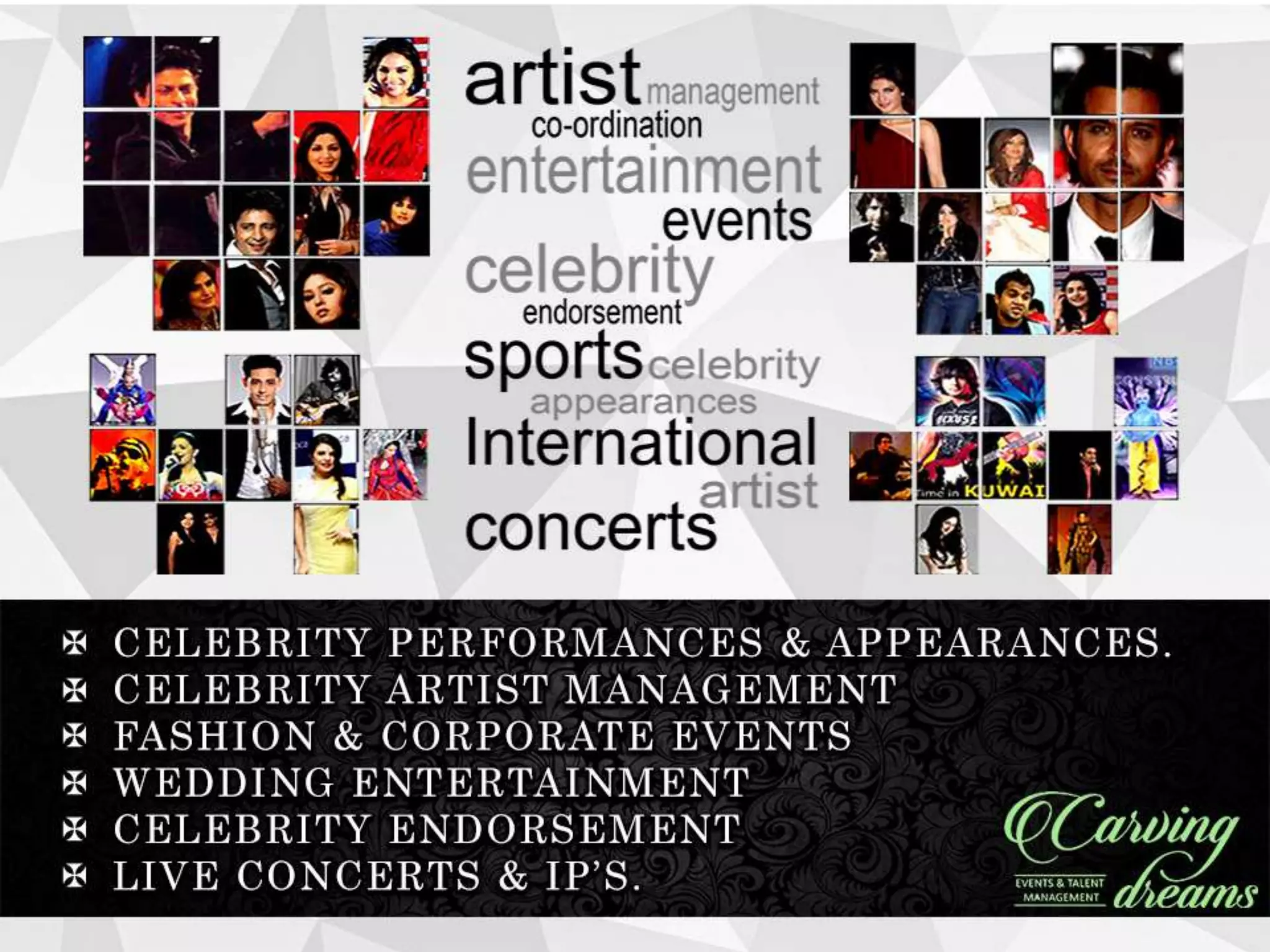 a concept of event management and organising | PPT