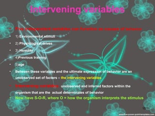 Neobehaviourism | PPT