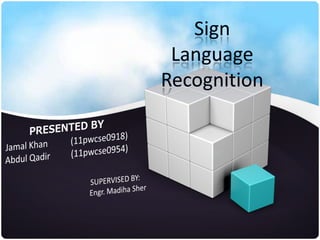 Sign Language Recognition | PDF