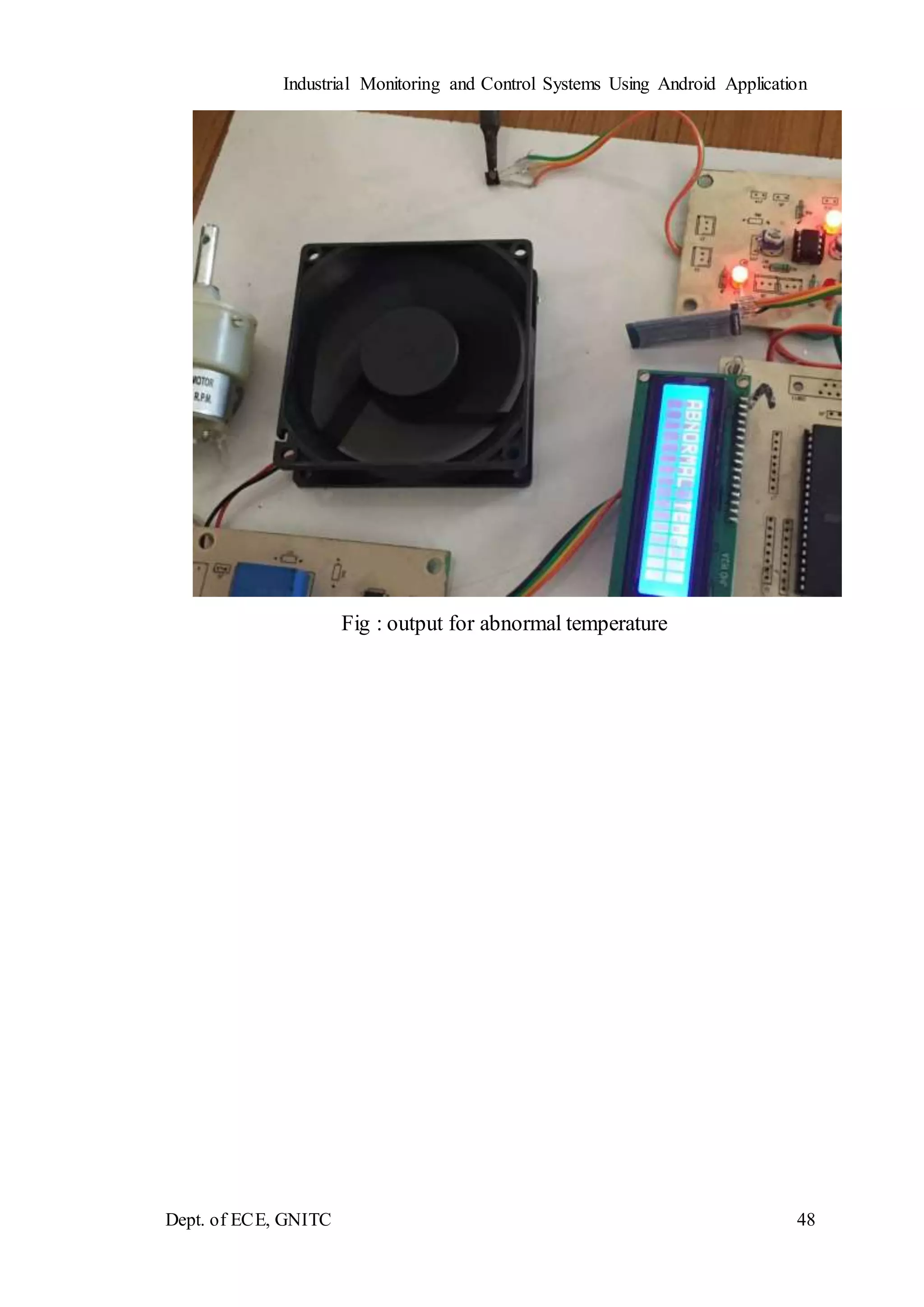 Industrial Monitoring And Control System Using Android Application Docx