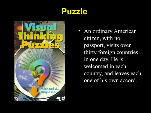 Creative Thinking & Critical Problem Solving | PPT