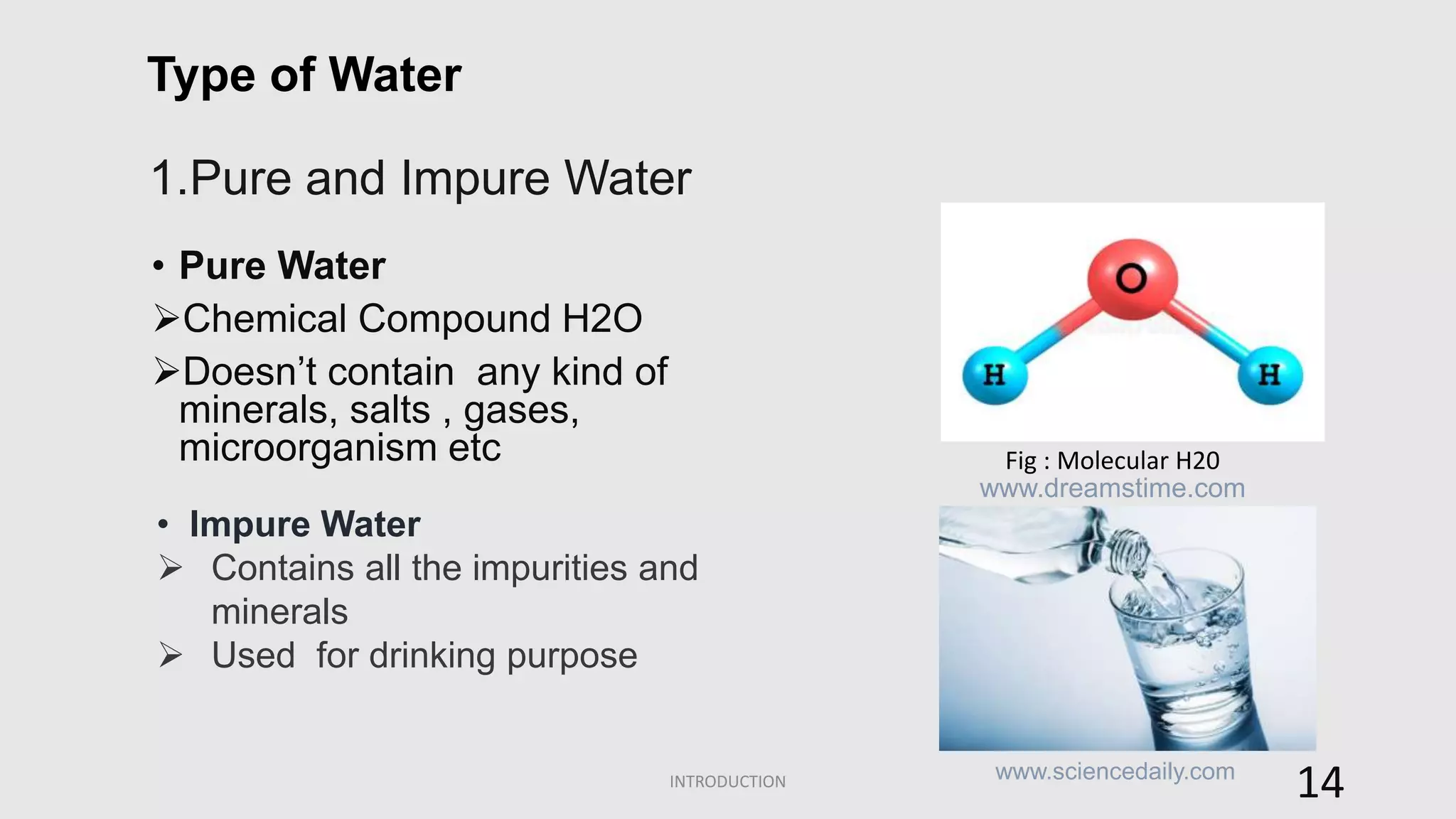 Introduction to Water Supply | PPTX