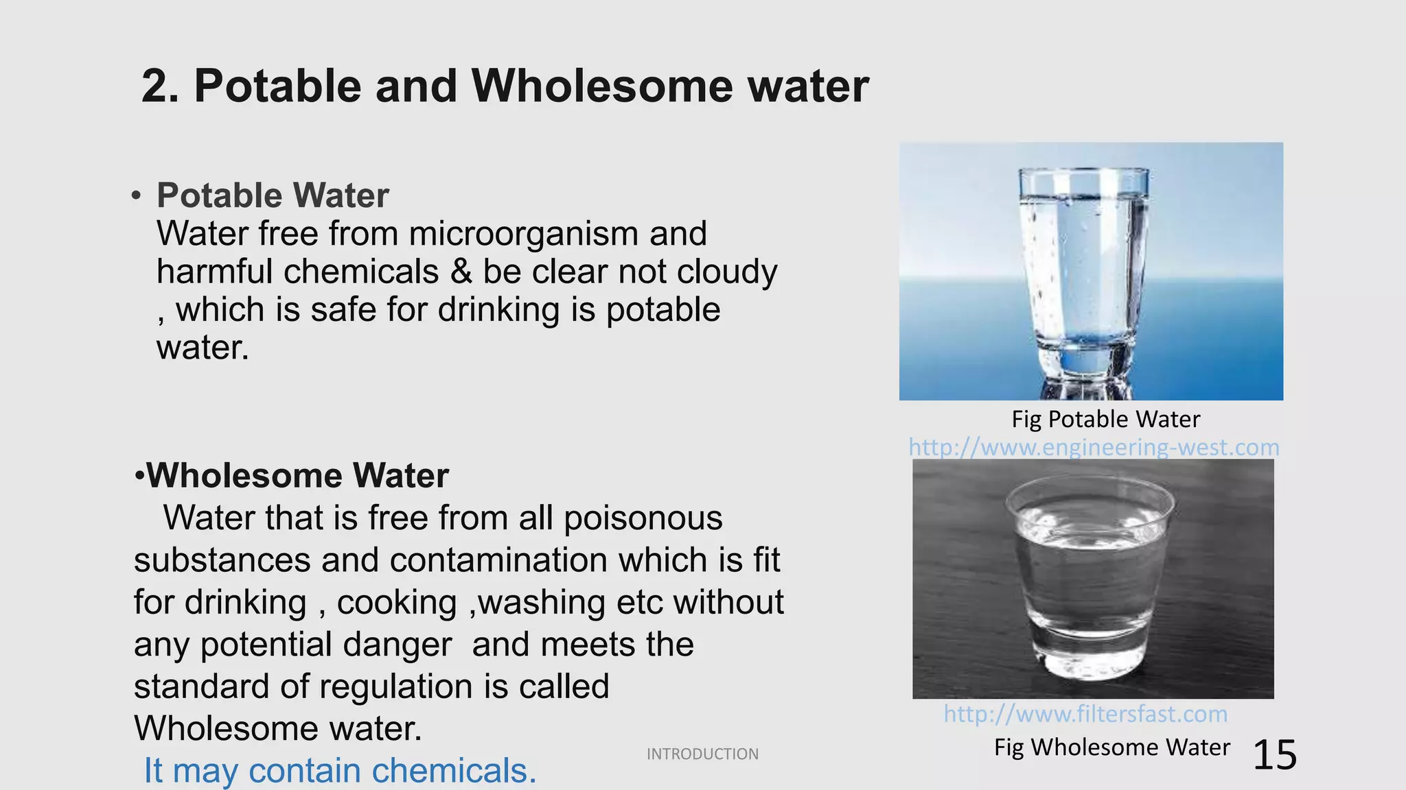 Introduction to Water Supply | PPTX