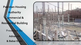 Steps Involves in Building Construction | PPTX