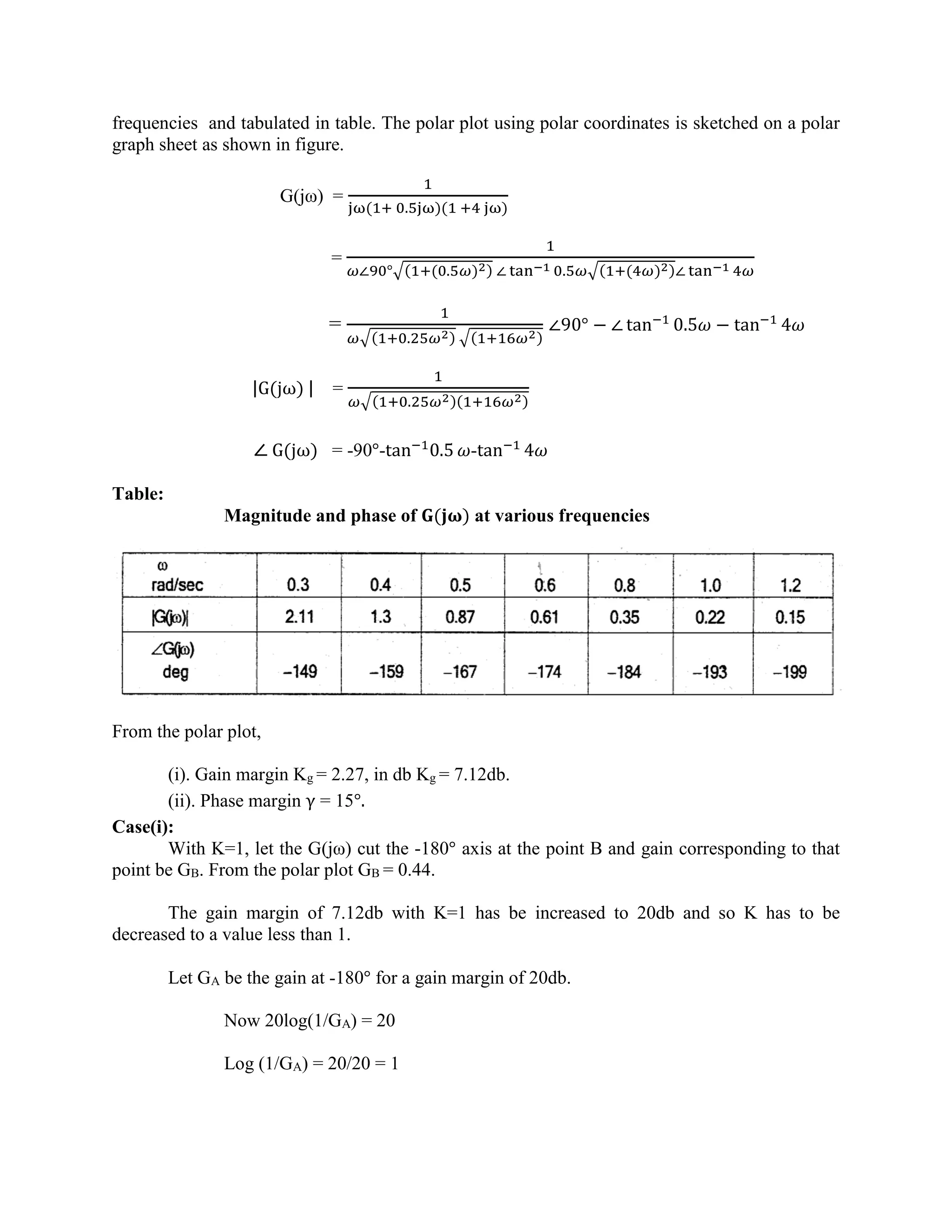 control engineering revision | PDF