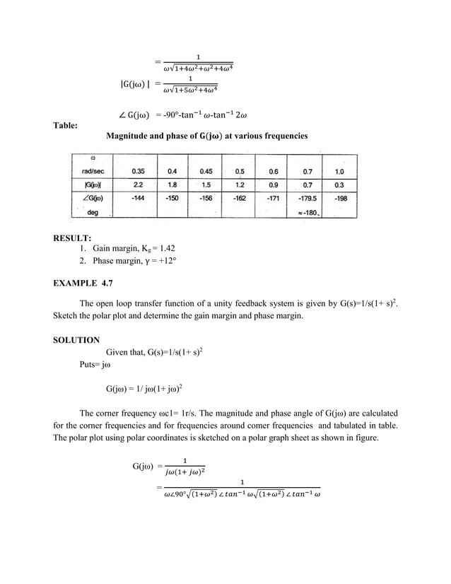 control engineering revision | PDF