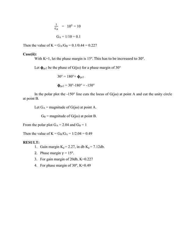 control engineering revision | PDF