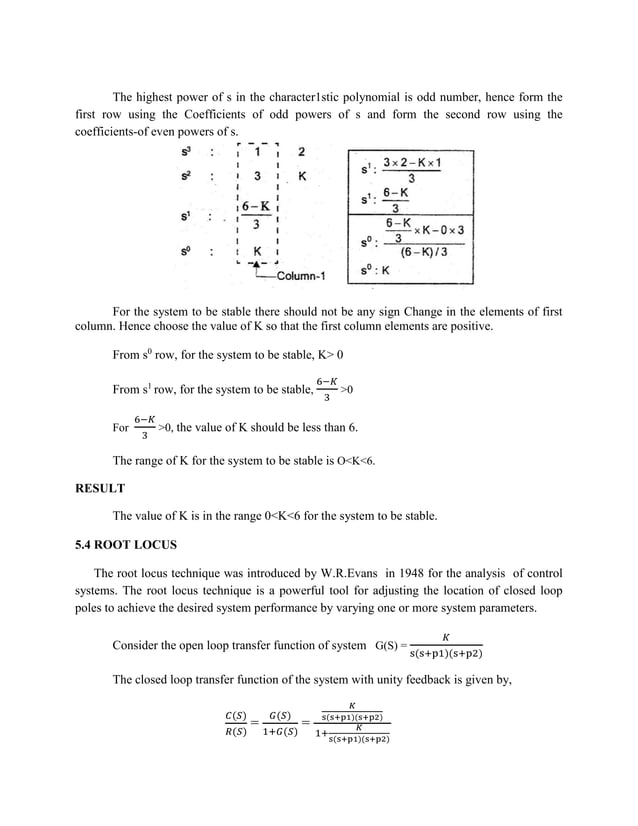 control engineering revision | PDF