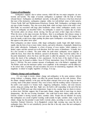 Earthquake in Bangladesh | DOCX