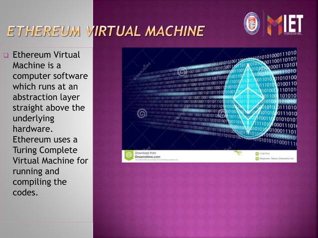 Ethereum Block Chain | PPTX