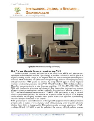 RECENT DEVELOPMENT OF BIODEGRADATION TECHNIQUES OF POLYMER | PDF