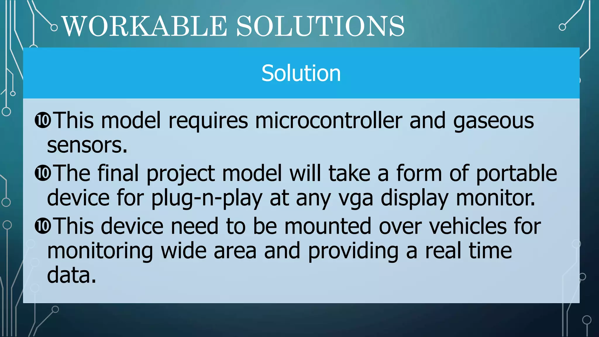 IOT BASED AIR POLLUTION MONITORING | PPTX