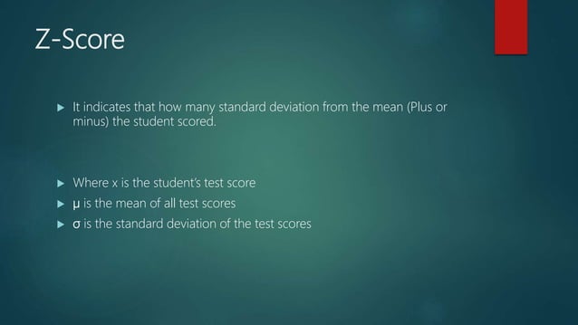 Interpretation of test Scores | PPTX | Standardized Testing ...