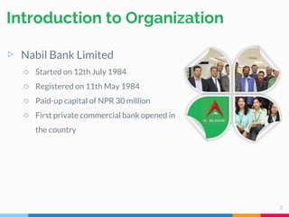 Nabil Bank and Its HR Policies | PPTX