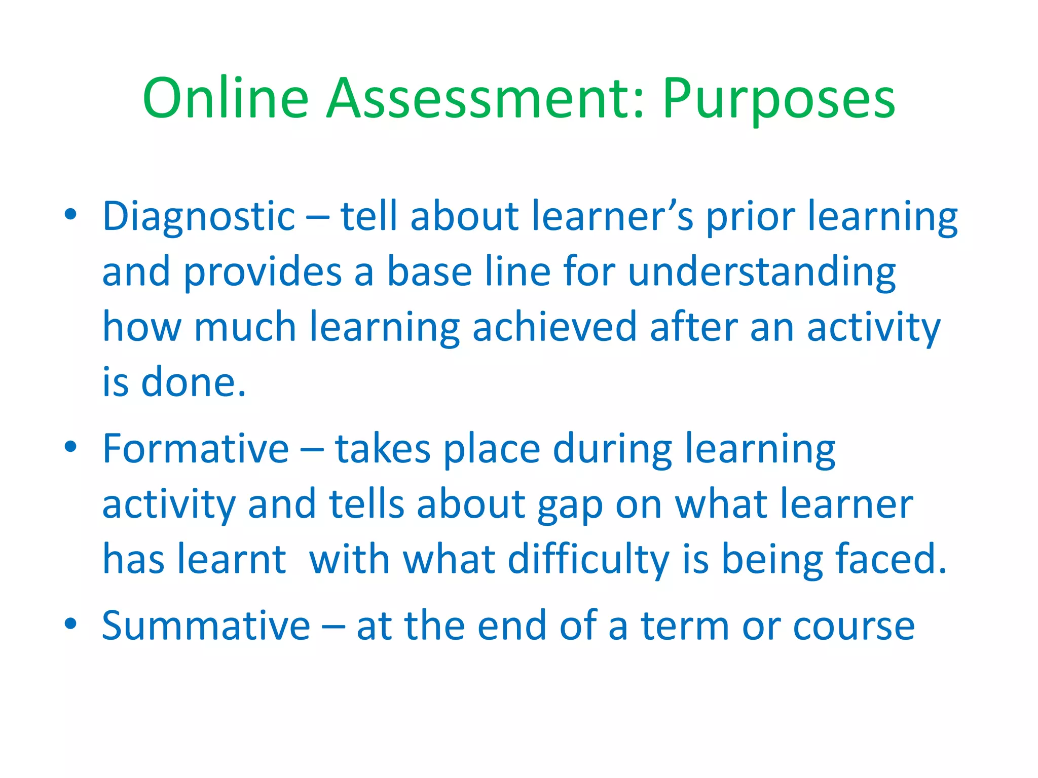 E-assessment through Moodle | PPT