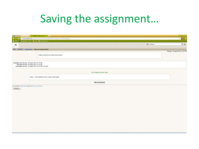 E-assessment through Moodle | PPT