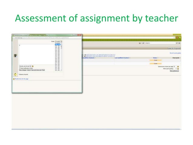 E-assessment through Moodle | PPT