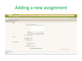 E-assessment through Moodle | PPT