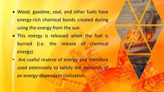 chemistry of fuels | PPTX