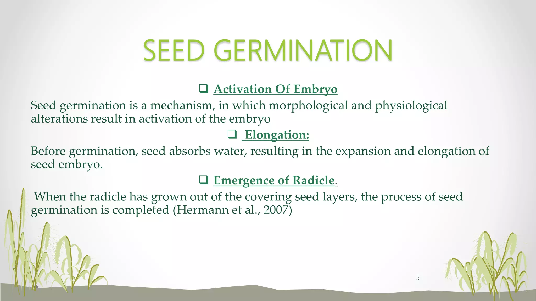 SEED GERMINATION | PPTX