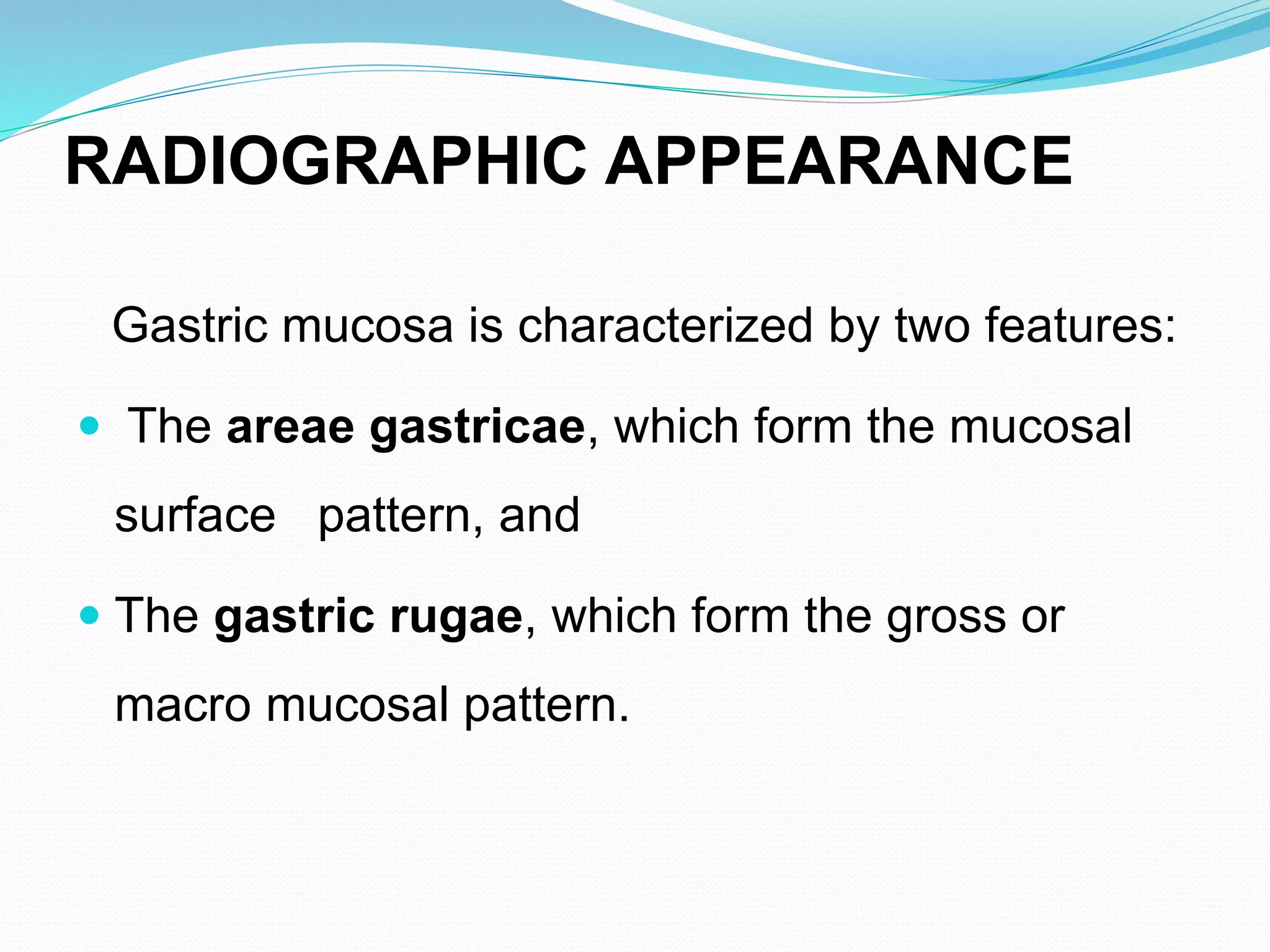 Radiological approach to gastric ulcer disease | PPTX