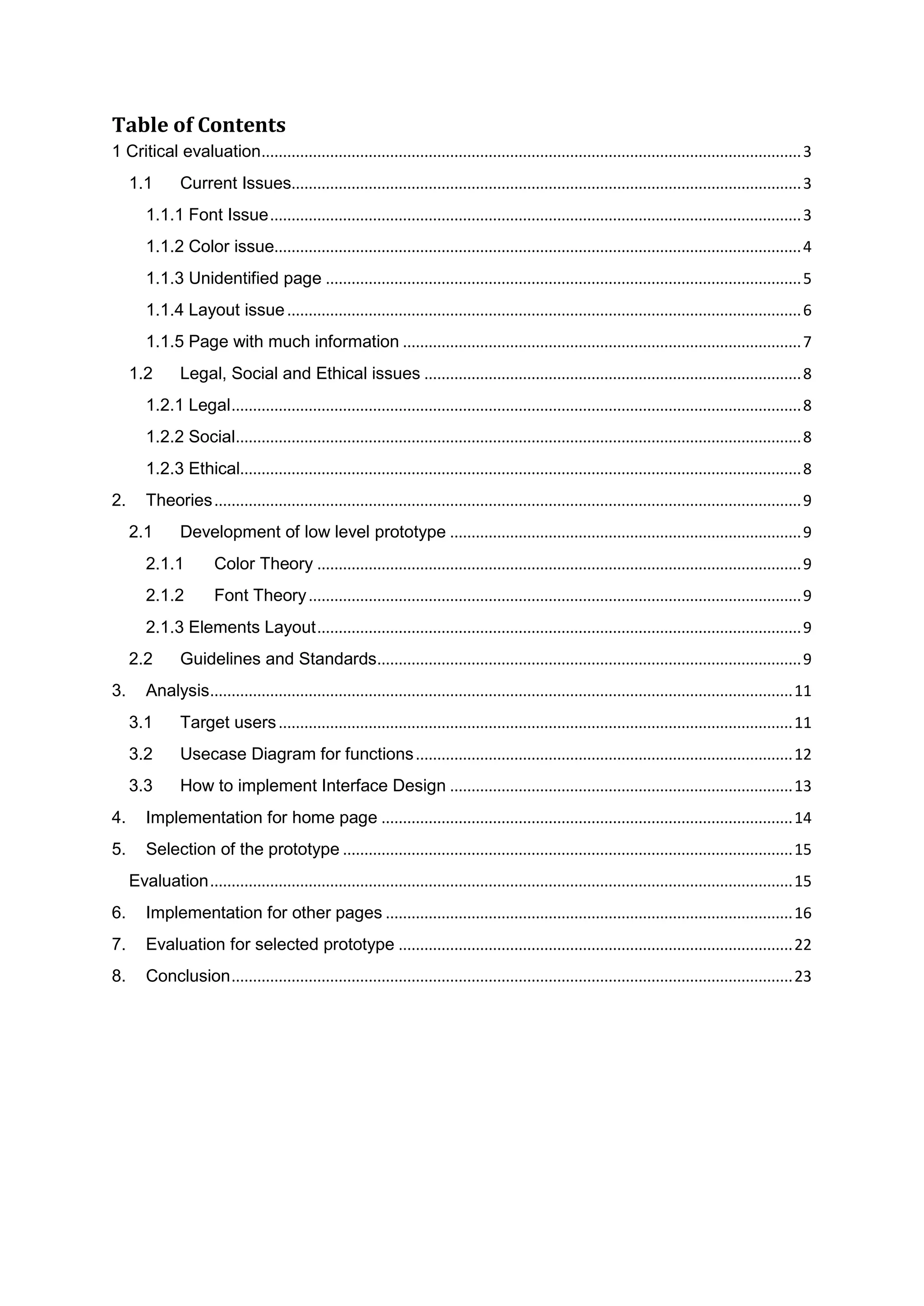 User Interface Design | PDF