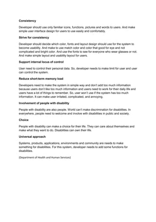 User Interface Design | PDF