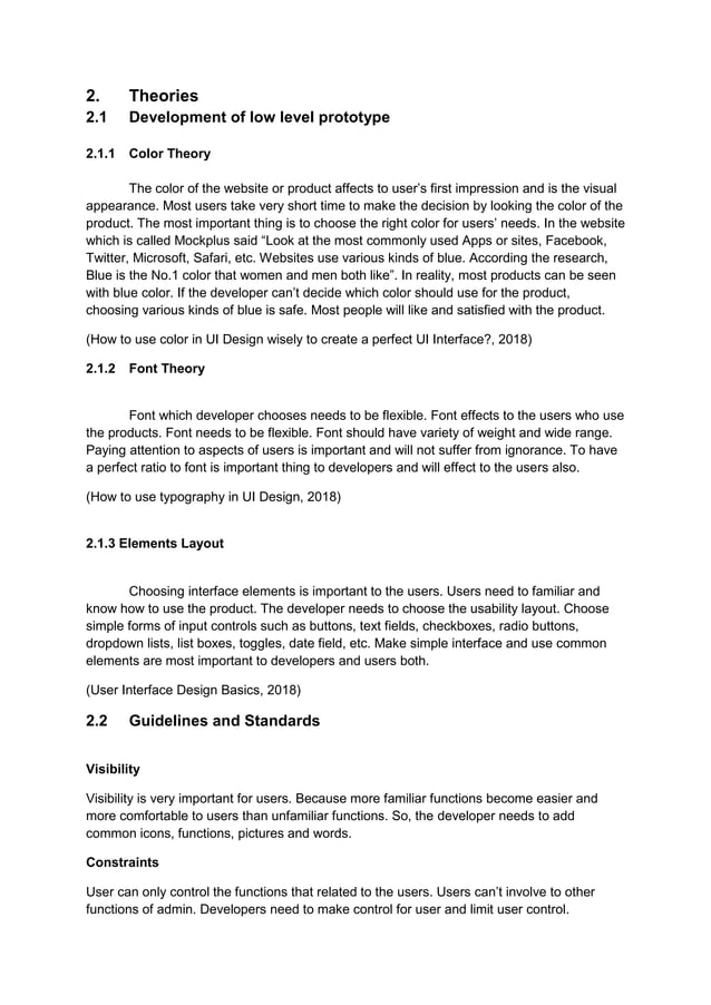 User Interface Design | PDF