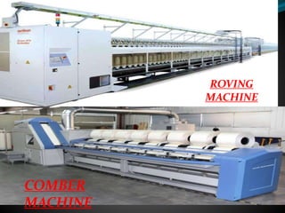 Textile industry plant processes | PPTX