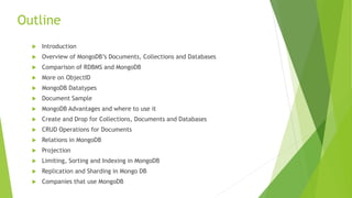 Introduction to MongoDB | PPT