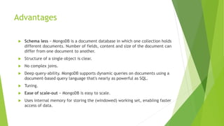 Introduction to MongoDB | PPT