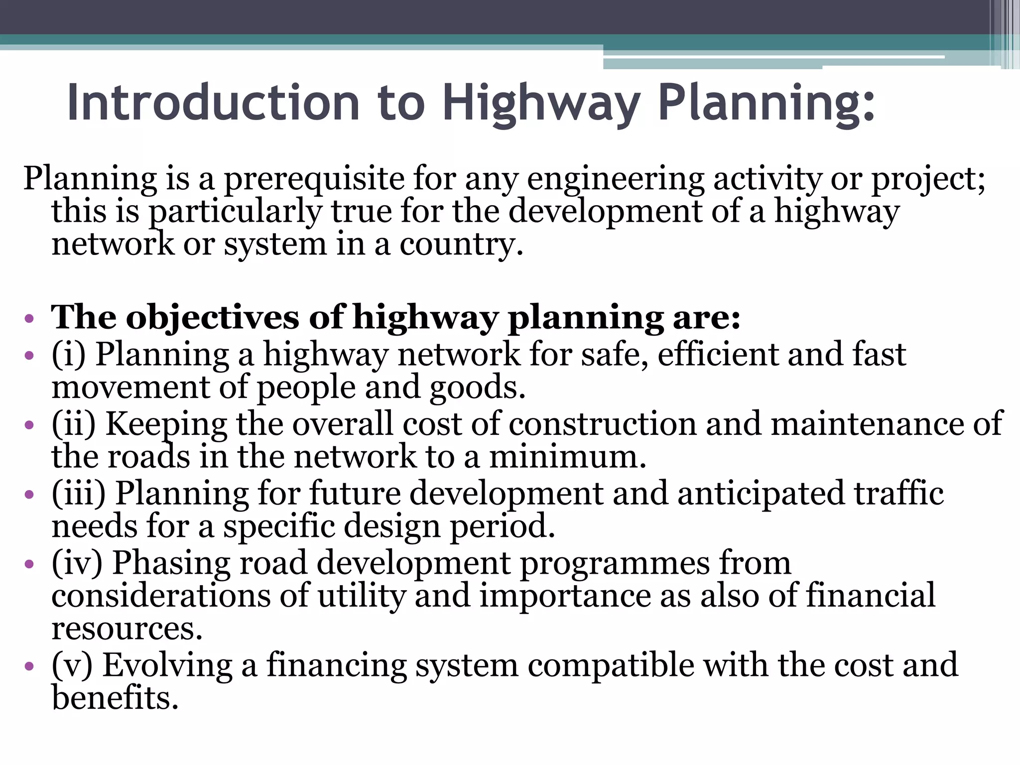 ROAD NETWORKING AND SURVEYING | PPTX
