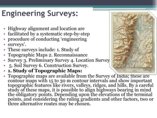 ROAD NETWORKING AND SURVEYING | PPTX | Civil Engineering Industry ...