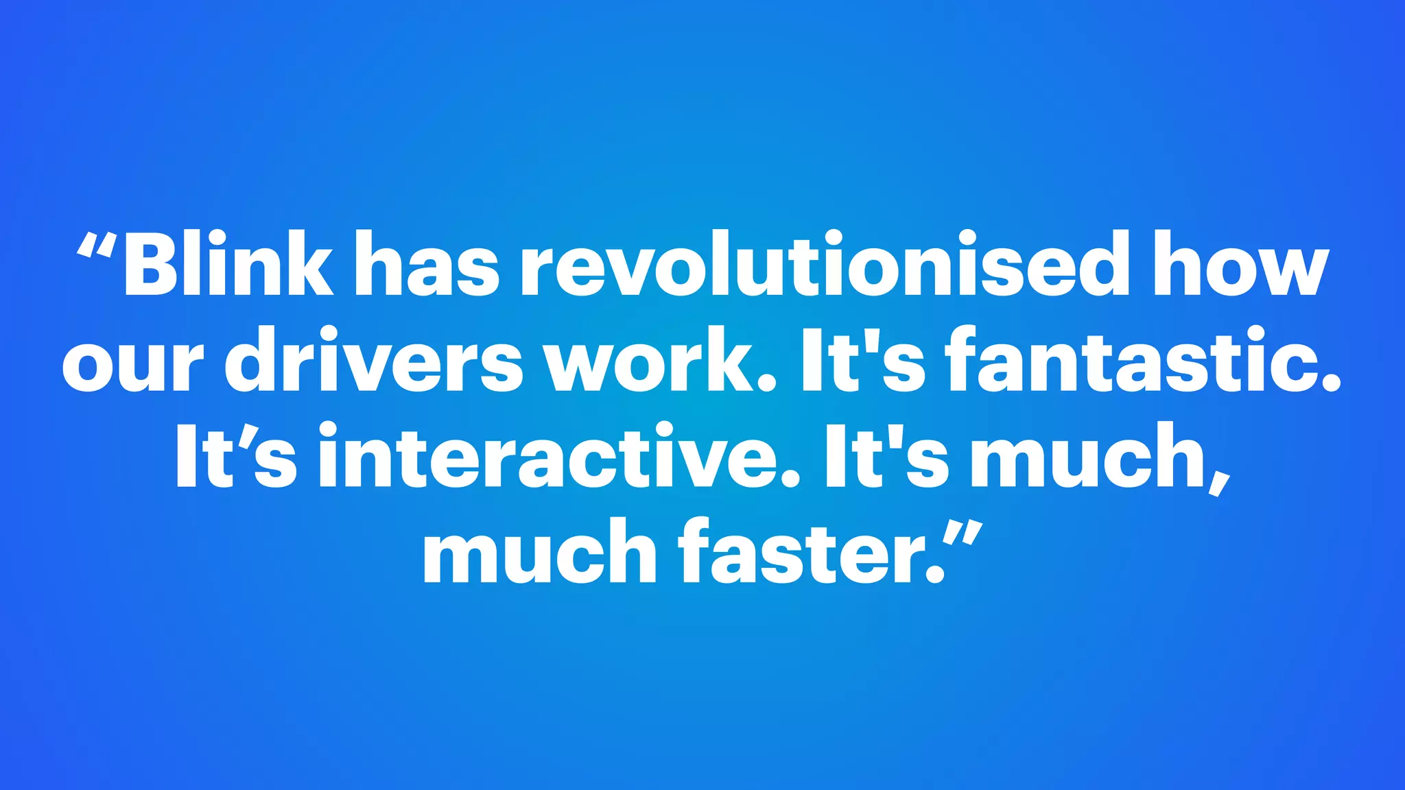 Blink | Metroline | PPT